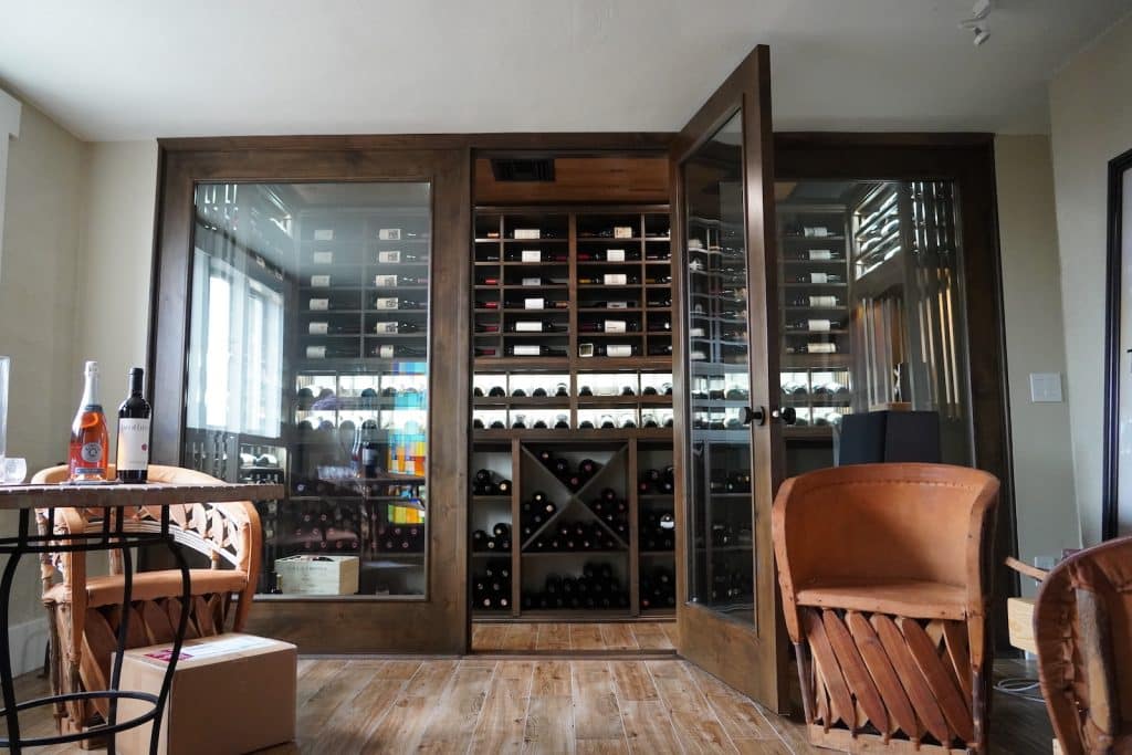 Stunning Residential Glass Wine Cellars in San Francisco